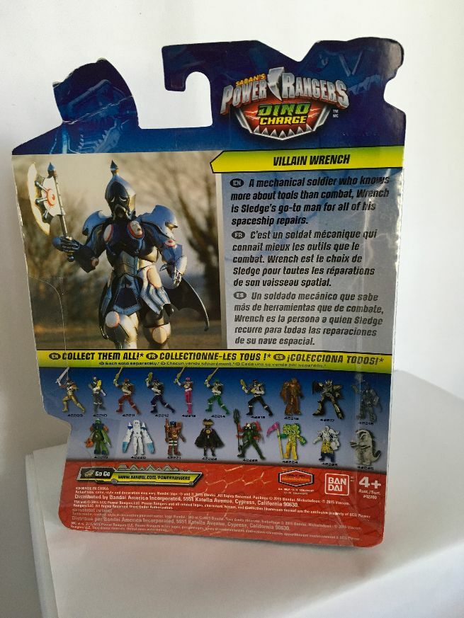 Power Rangers Dino Charge Villain Wrench (2460) | eBay