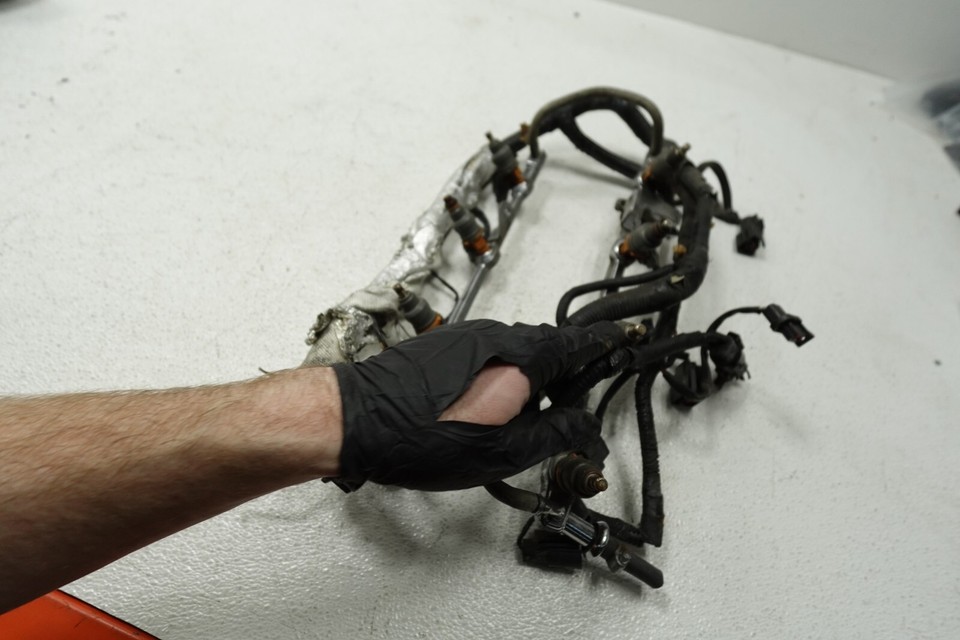 1994-1995 SN95 OEM Ford 5.0 Mustang GT Fuel Rail Injector Cut Harness ...