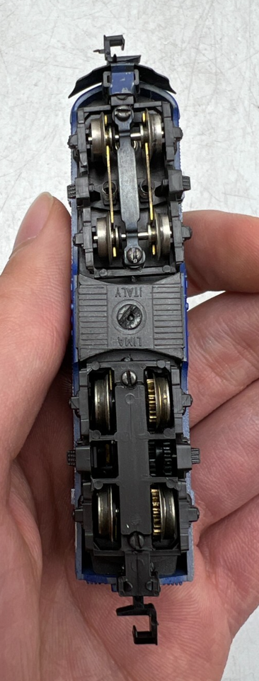 Lima N Scale Blue Wabash 2021 EMD F7 Diesel Train Locomotive Tested ...