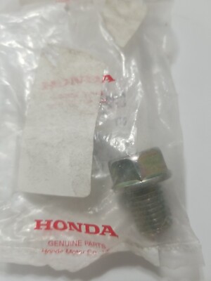 Honda 750 Oil Drain Bolt Plug 100 200 250 500 750 900 92800-12000 | eBay