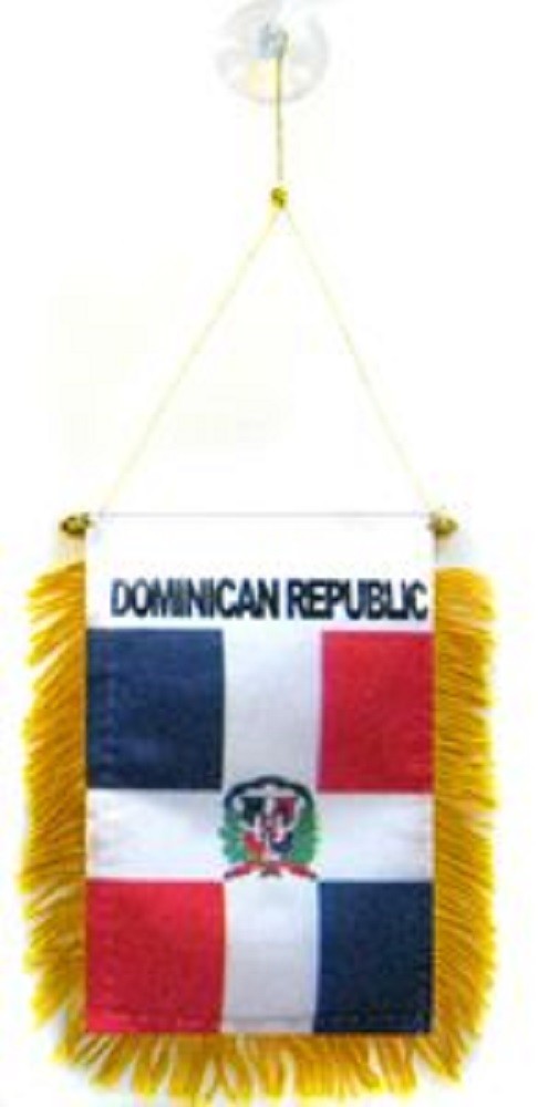 Wholesale lot 12 Dominican Republic Mini Flag 4"x6" Window Banner | eBay