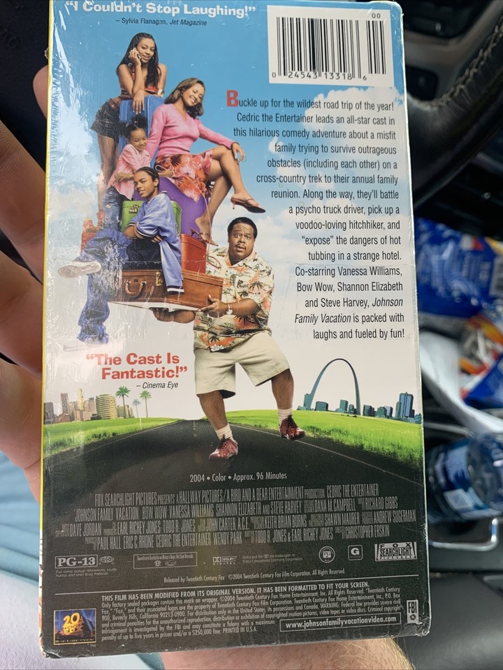 Johnson Family Vacation (VHS, 2004) rare vhs sealed watermarks Fast ...