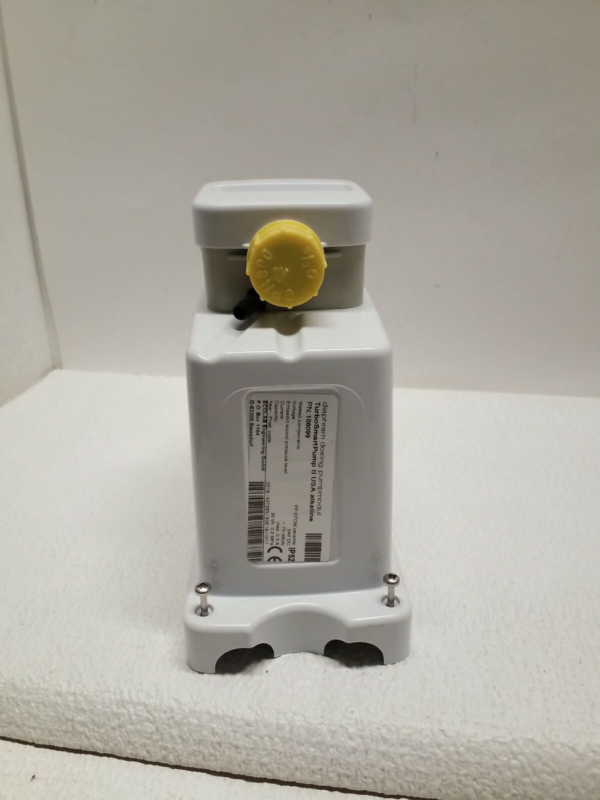 Ecolab TurboSmart Pump II Alkaline P/N 106099 | eBay