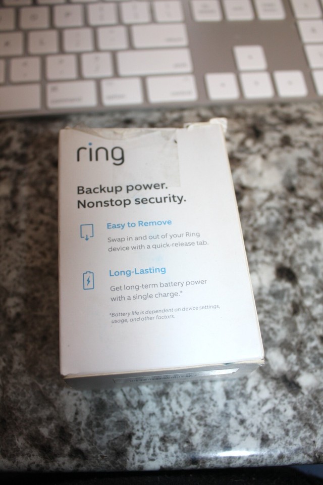 Ring Rechargeable Quick Release Battery Pack [NEW ] 842861100860| eBay