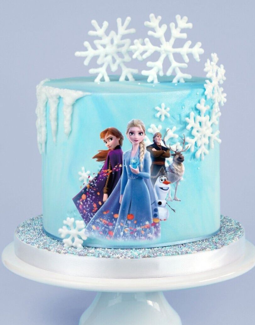 Edible Elsa Cake Decorations Edible Cutouts Arctic Animals And