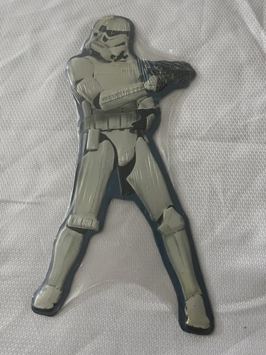 Star Wars Stormtrooper Metal Tin Wall Sign Embossed Hanging Decor 14” x ...