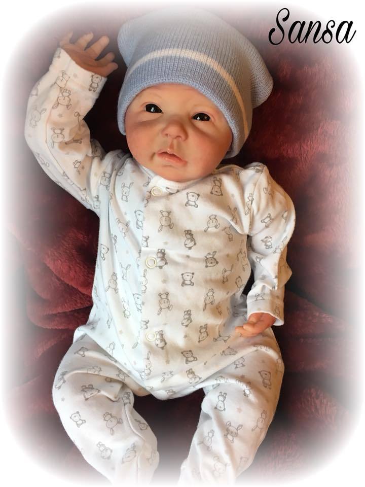 Custom Made Reborn Doll from Sansa kit. Perfect Personalised gift With ...