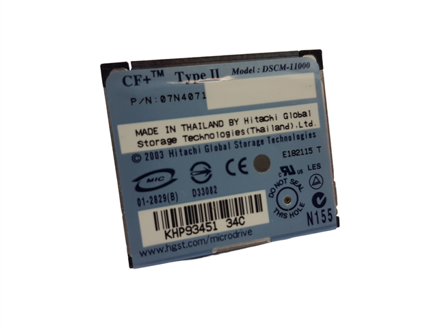 Hitachi 07N4071 DSCM-11000 1GB CF Microdrive HDD Hard Drive for sale ...
