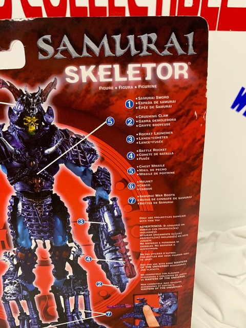 Mattel Masters of the Universe Samurai skeletor Action Figure for sale ...