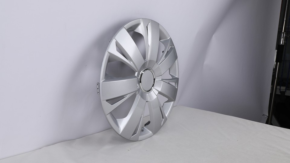 16" Set of 4 Silver Wheel Covers Snap On Full Hub Caps For R16 Tire ...