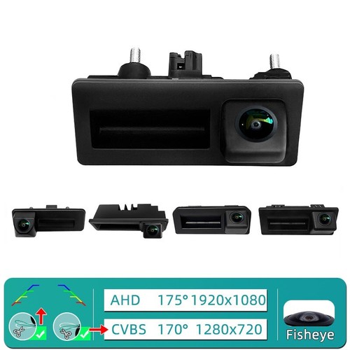 AHD 1080P CVBS Fisheye Backup Camera for Audi A4L A6 Q3 Q5 A3 Q7 VW ...