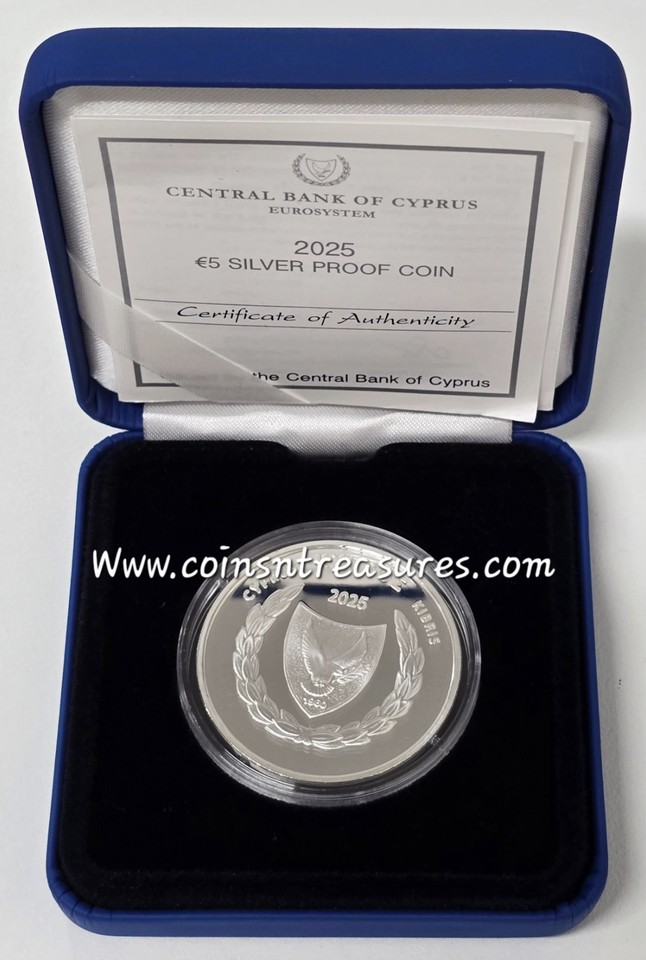Cyprus 2025 Silver Proof coin 70 Years EOKA Anniversary | eBay