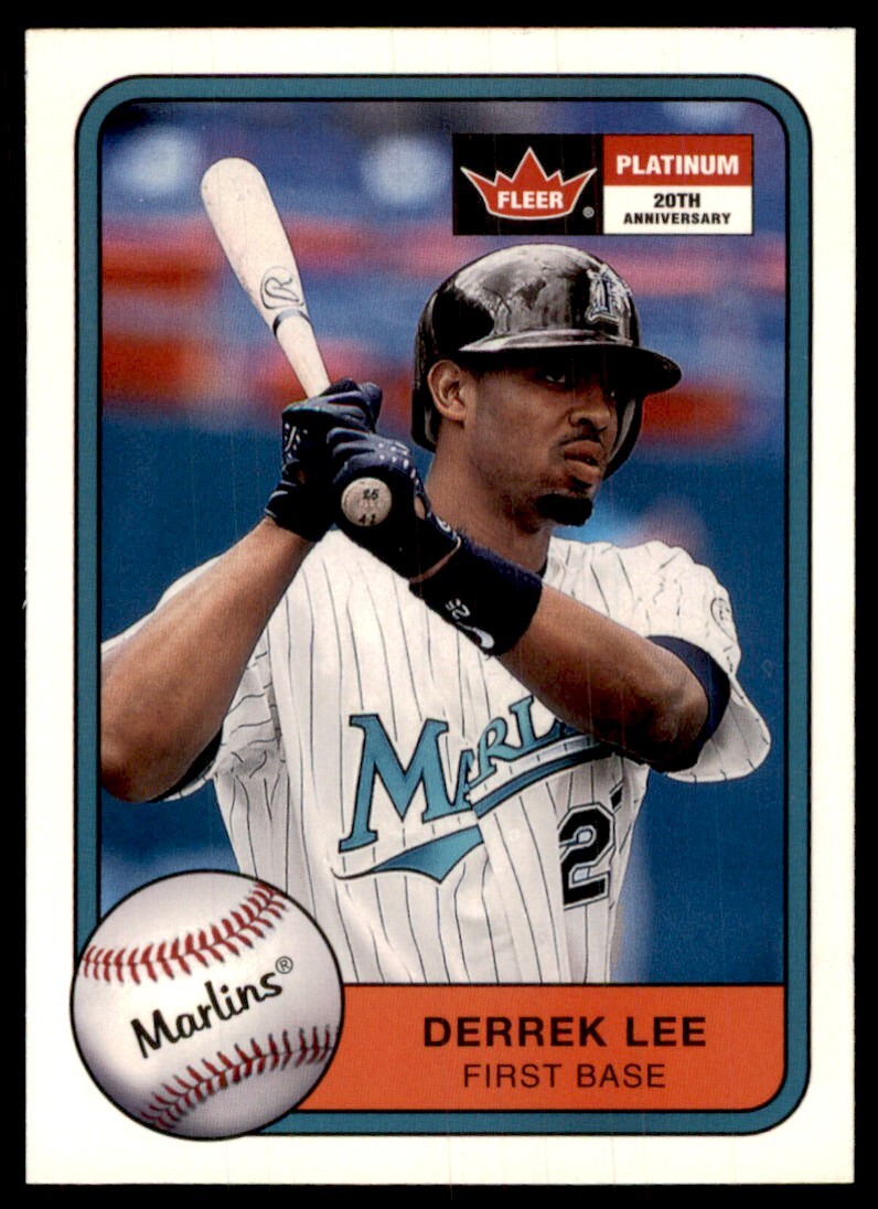 2001 FLEER PLATINUM DERREK LEE FLORIDA MARLINS #63 | eBay
