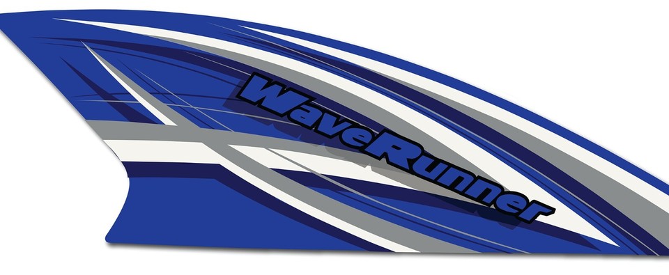 YAMAHA VX110 WAVERUNNER DECALS GRAPHICS BLUE | eBay