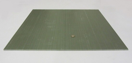 Fiberglass Sheet, Extren (1/4") .250" x 24" x 24" Olive Green | eBay