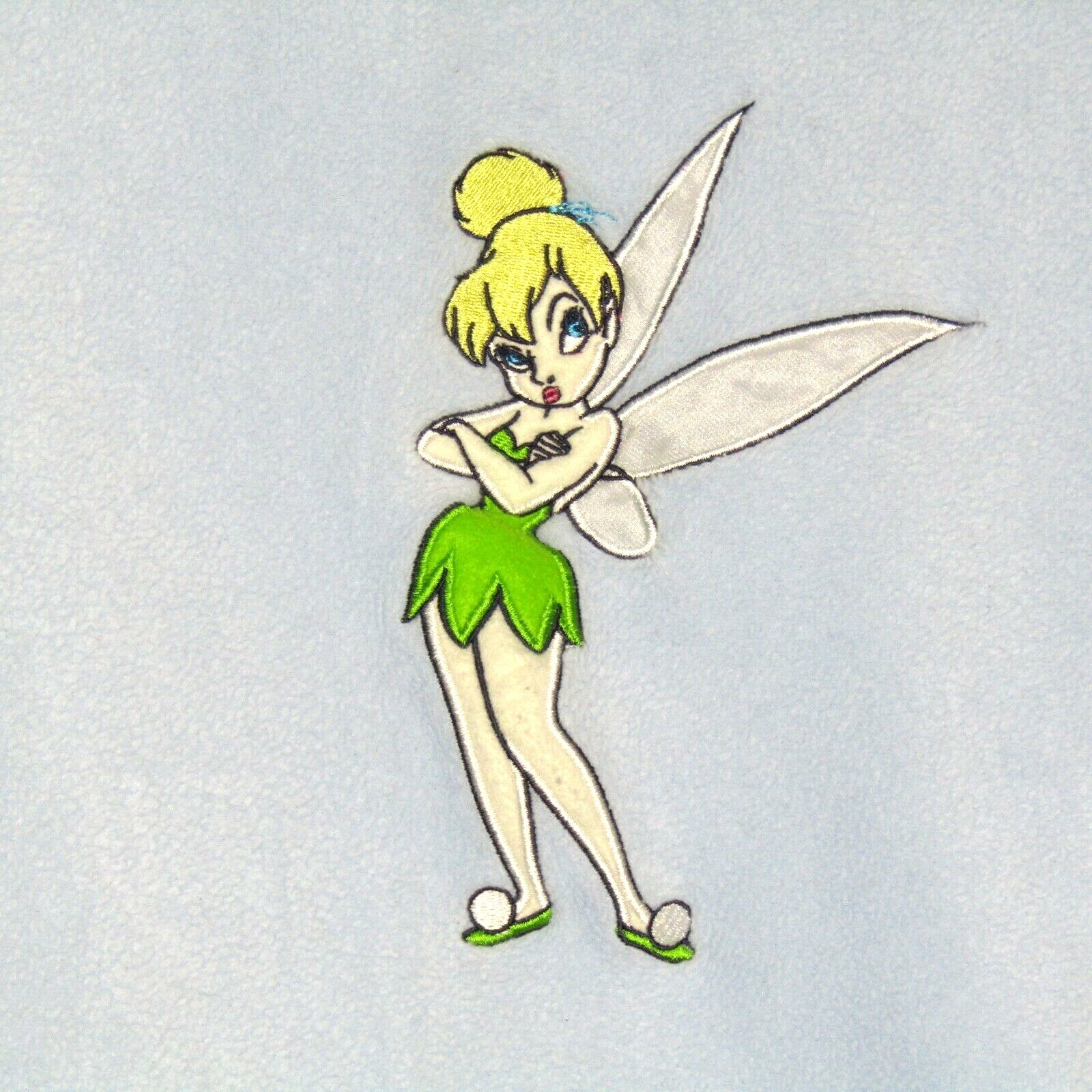 The Wonderful World Of Disney Tinkerbell Tink Embroider Front/Back ...