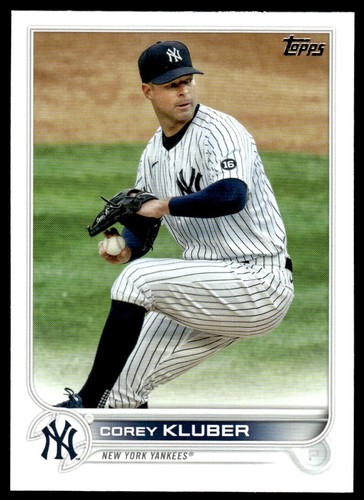 2022 Topps Baseball Card Corey Kluber New York Yankees #69 | eBay