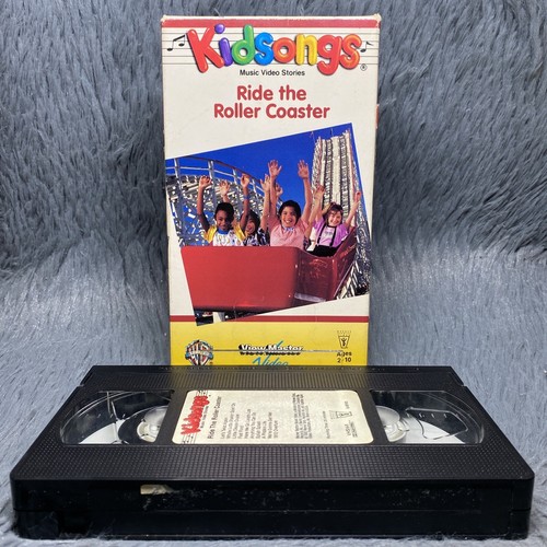 Kidsongs: Ride The Roller Coaster VHS 1990 Kids Sing Along View Master ...