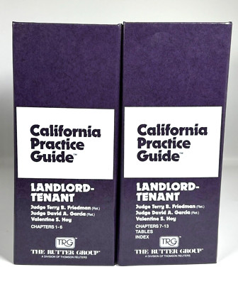 California Practice Guide Landlord Tenant 2021 Contents Rutter Group | eBay
