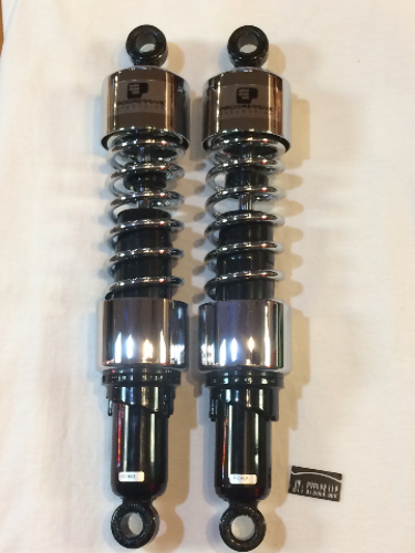 Progressive 412 Chrome 14.25" Standard Shocks for 1979-2003 Harley FXR ...