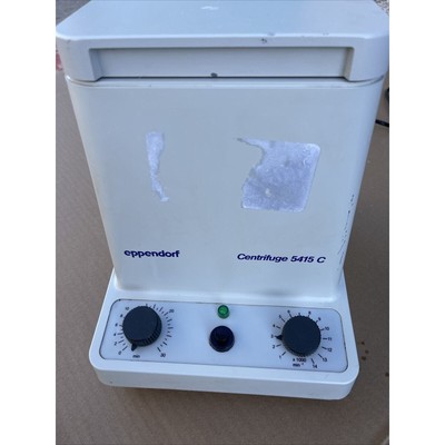 Eppendorf 5415C Benchtop Centrifuge with F-45-18-11 Fixed Angle Rotor ...
