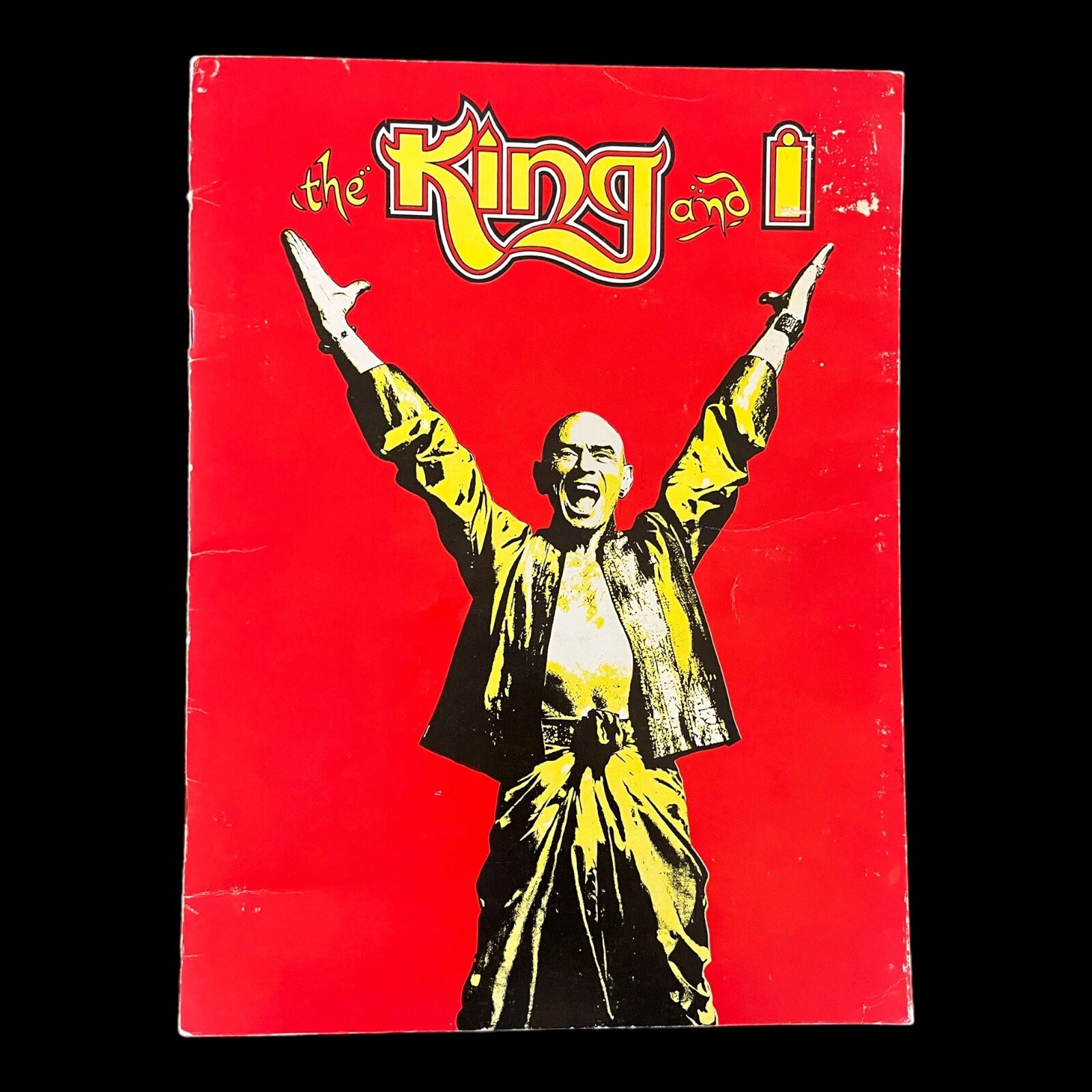 Broadway Souvenir Program Booklet Brochure Yul Brynner w/Insert “The ...