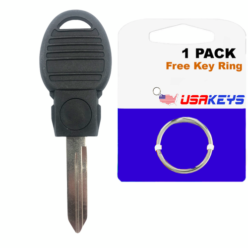 2 Uncut Fobik Remote Transponder Ignition Chip Key Blank Valet ...