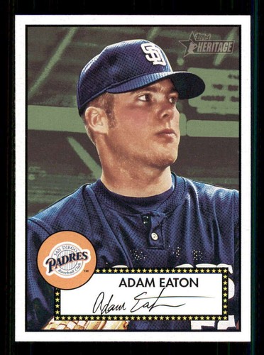 2001 Topps Heritage #369 Adam Eaton (SP/Short Print) Padres z | eBay