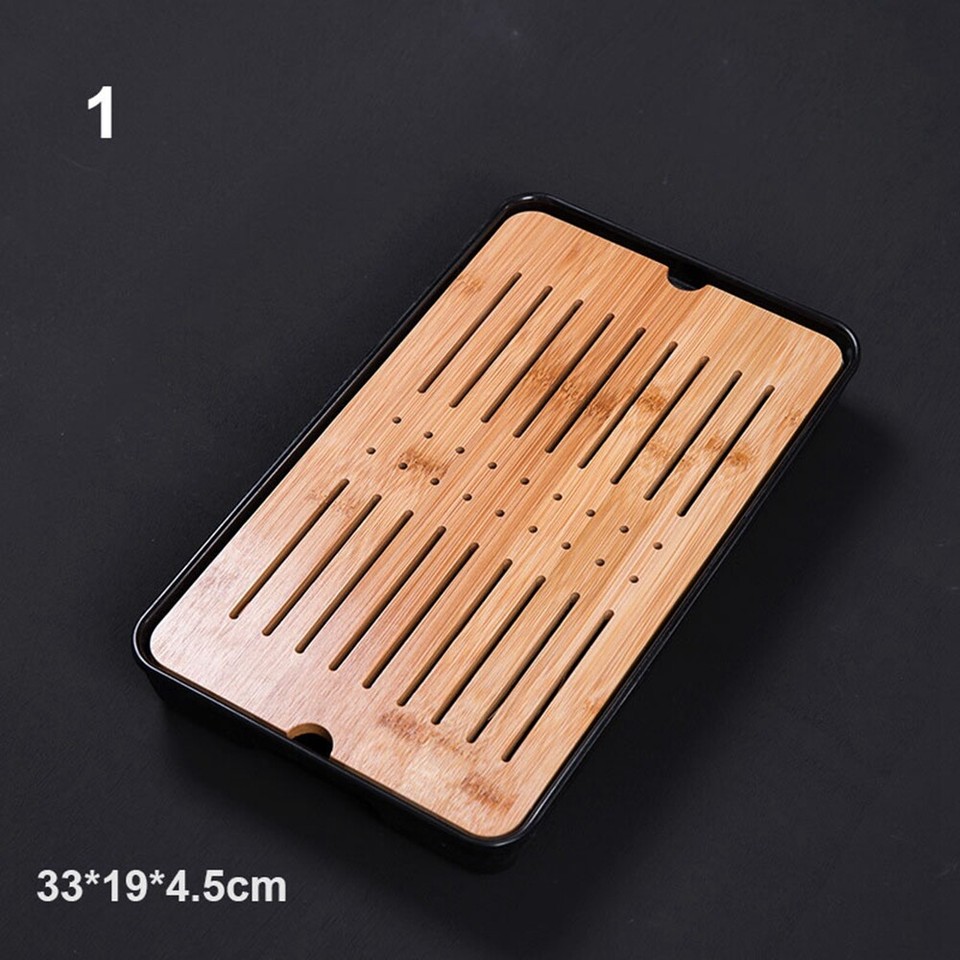 Fu Teas Chinese Drinking Serving Bamboo Tea Tray Water Storage ...