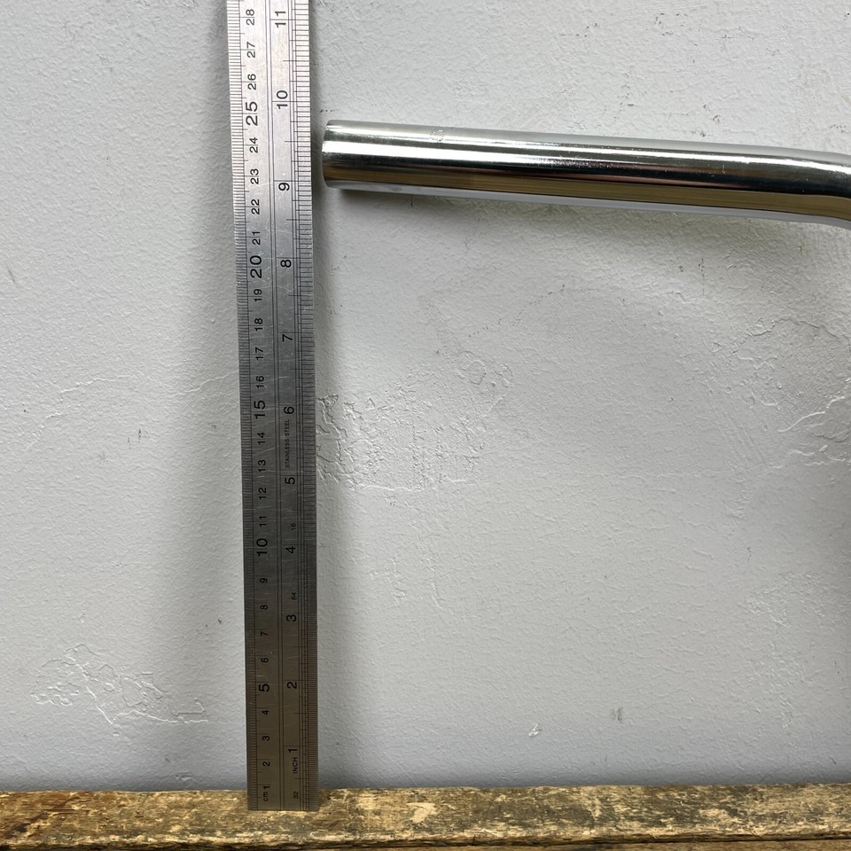 GT Pro Performer BMX Handlebar Chrome Fits Old School BMX Freestyle Bar ...