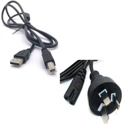 1.5m USB Cable+Power Cord Workforce 840 WF-2860 XP310 WF-7510 XP610 | eBay