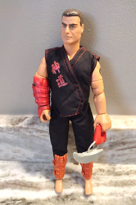 1996 ACTION MAN POWER ARM NINJA W/ SPINNING WRIST ACTION HASBRO ...