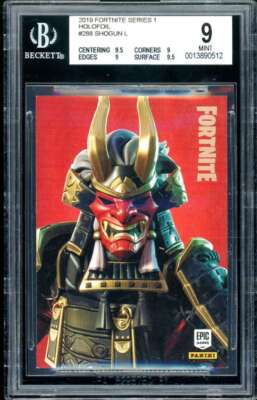 Shogun Card 2019 Fortnite Series 1 Holofoil USA #288 (pop 2) BGS 9 (9.5 ...
