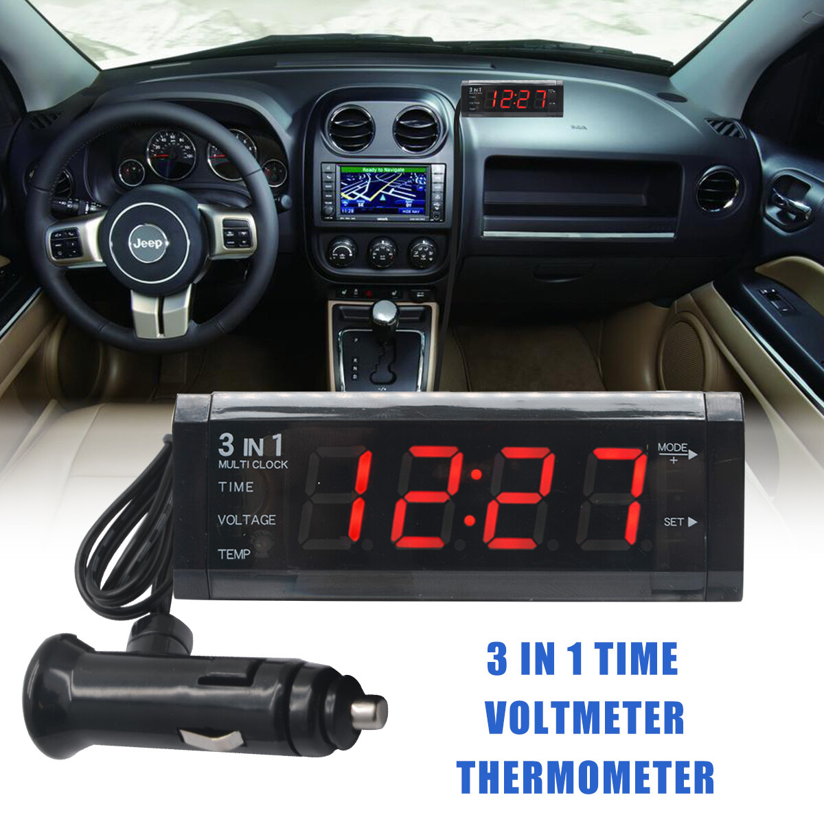 Mini Jeep Clock