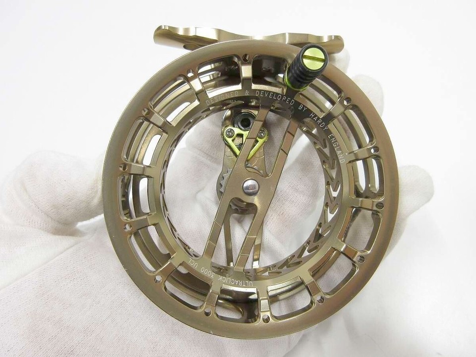 HARDY Ultraclick UCL 3000 Fly Reel 2/3/4 Lightweight Smooth Click Used ...