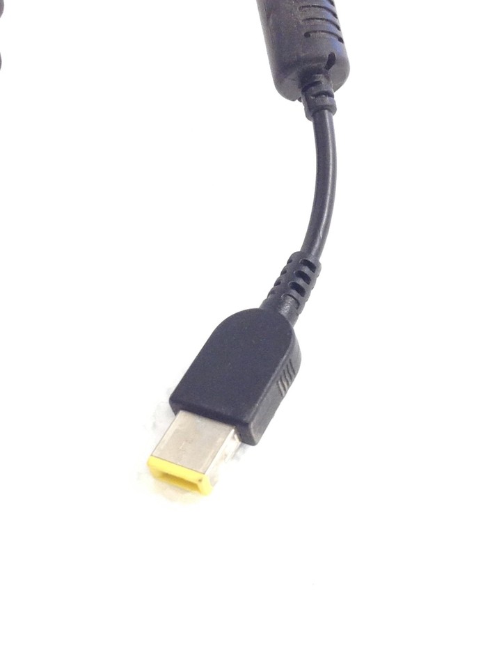 Lot Of 9 Lenovo 65W Yellow Rectangle Slim Tip Ac Adapters, Assorted ...