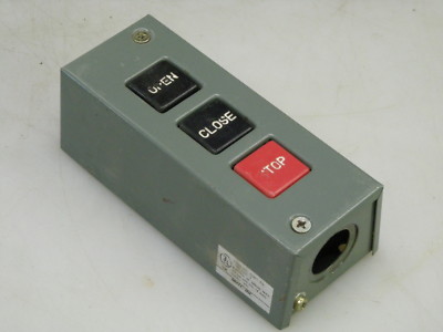 MMTC PBS-3 Push Button Door Switches OPEN-CLOSE-STOP | eBay