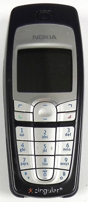 Nokia 6010 - Dark Blue and Silver ( AT&T / Cingular ) Cellular Phone ...