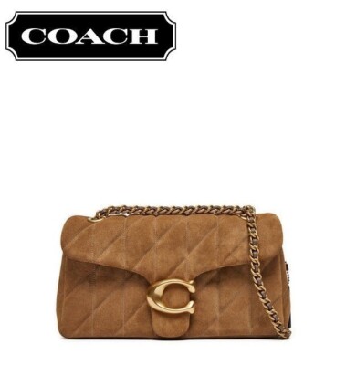 COACH CW620 tabby shoulderbag 26/quilted handbag light brown brushed ...