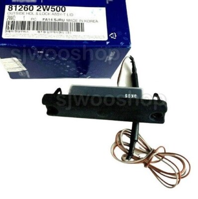 GENUINE Outside Trunk Lid Lock Handle W/O Power for Hyundai 13-18 Santa ...