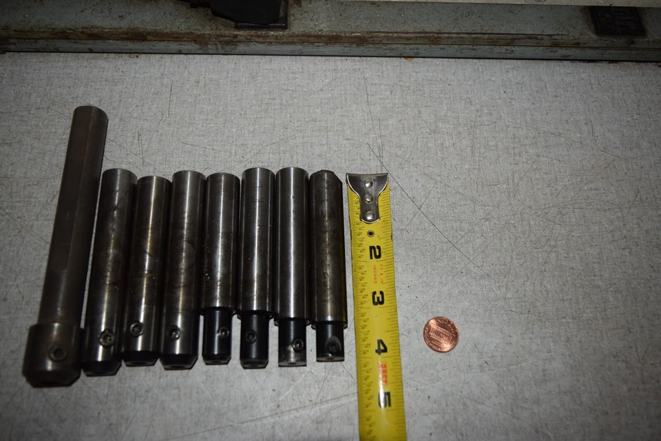 Boring Bar Adaptor Adapter Sleeve Holder Bushing Reducer Lot of 8 | eBay