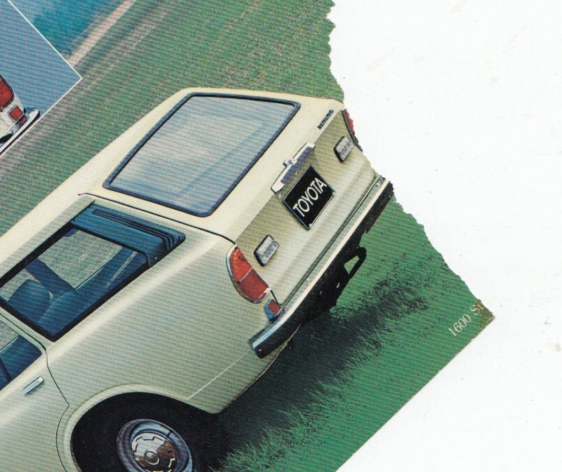 1971 TOYOTA RT80 CORONA SEDAN HARDTOP & WAGON 6p Japanese Brochure in English | eBay