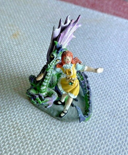 Kingdom of Xanth "Stanley Steamer & Ivy" Pewter Figurine (Franklin Mint ...