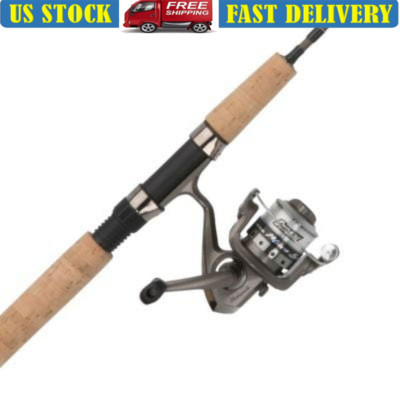 Ultra Light Spincast Fishing Rod Reel Combo 4Ft6In Graphite Panfish ...