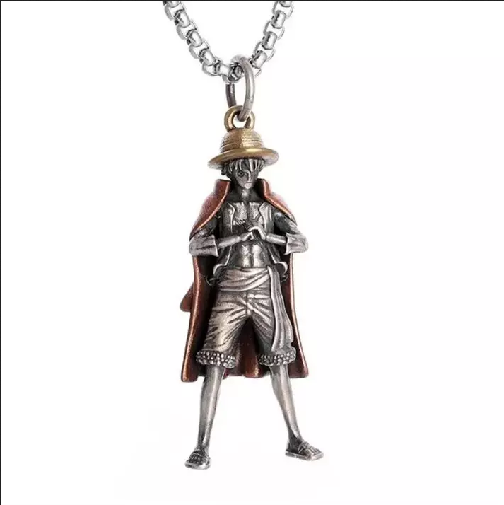 Monkey D. Luffy Jewelry Pirate Anime Cartoon One Piece Movie TV Pendant ...