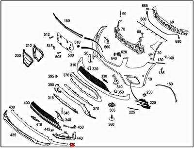 Genuine MERCEDES C253 X253 GLC X253 Coupe C253 Trim 2538855600 | eBay