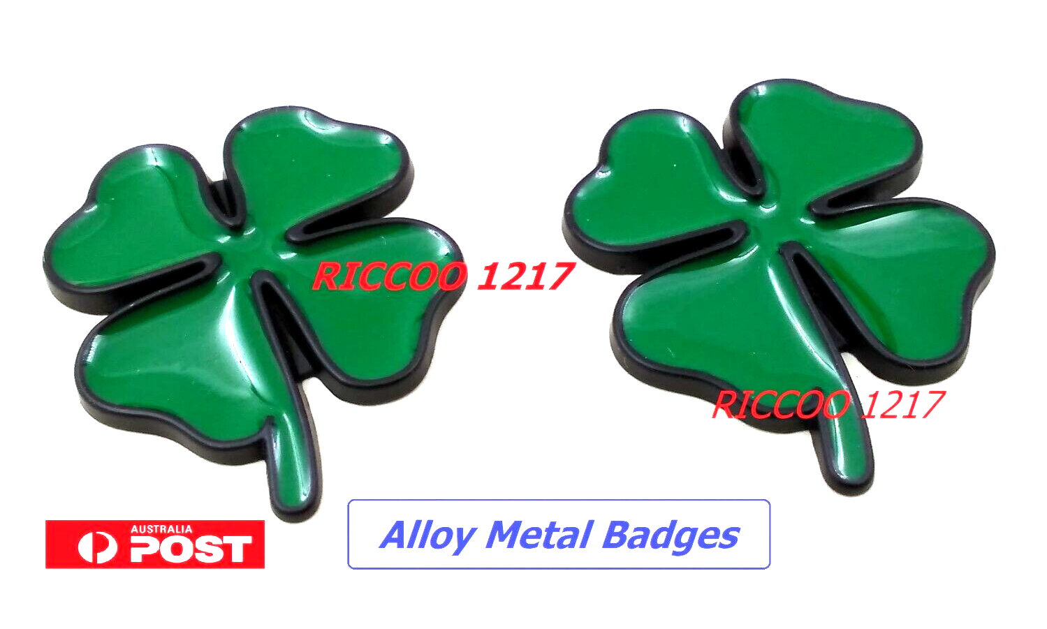Clover leaf badges x 4 for Alfa Romeo Gulia QV Italian Cars alloy | eBay