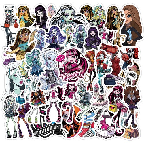 100pcs Monster High Stickers Cartoon Decals For water Bottle ...