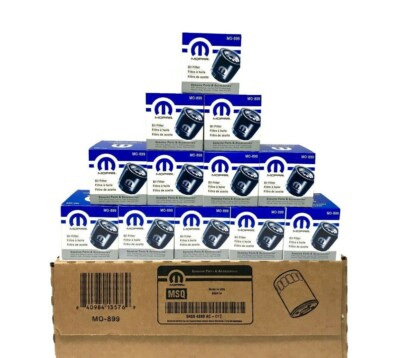 Set of 12 Mopar Engine Oil Filter 4884899AC for Chrysler Dodge Jeep Ram ...
