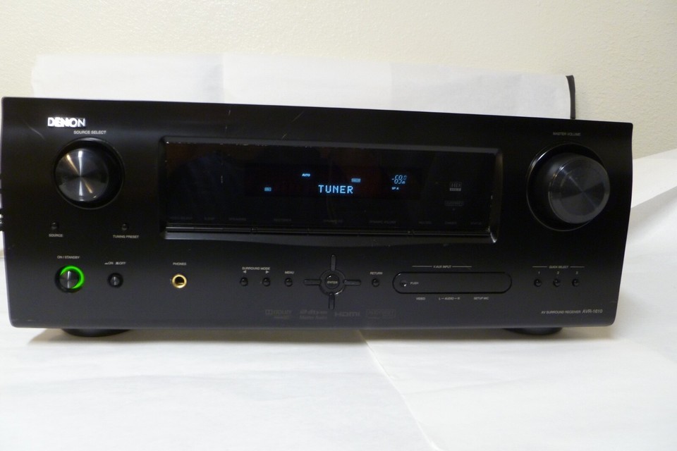 Denon AVR-1610 - 5.1 Channels Home Theater Surround Sound Receiver | eBay